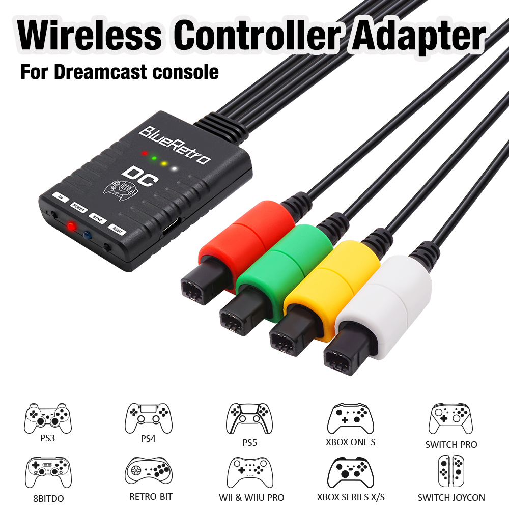 BlueRetro Wireless Game Controllers Adapter for Nintendo 64 Console ...
