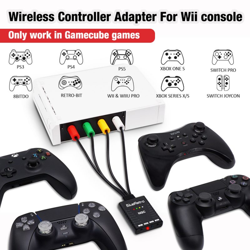 BlueRetro For Nintendo GameCube Console Wireless Game Controllers ...