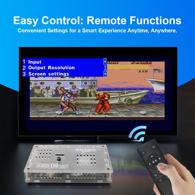 GBS Control Pro Video Converter GBSC Remote Scart RGBS YPbPr VGA AV SV ... GBS Control Pro Video Converter GBSC Remote Scart RGBS YPbPr VGA AV SV ...